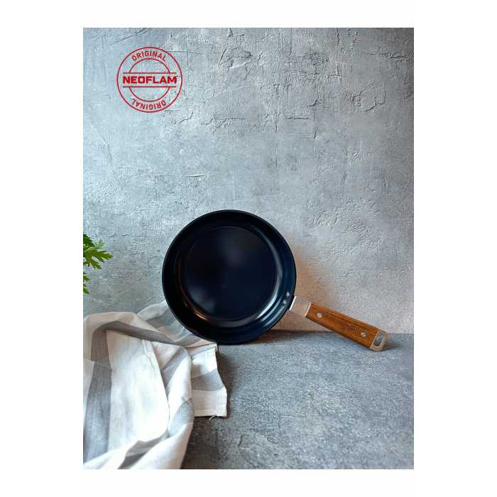 Neoflam Bien Siyah Wok Tava 20 cm.-burcubilluriye.com
