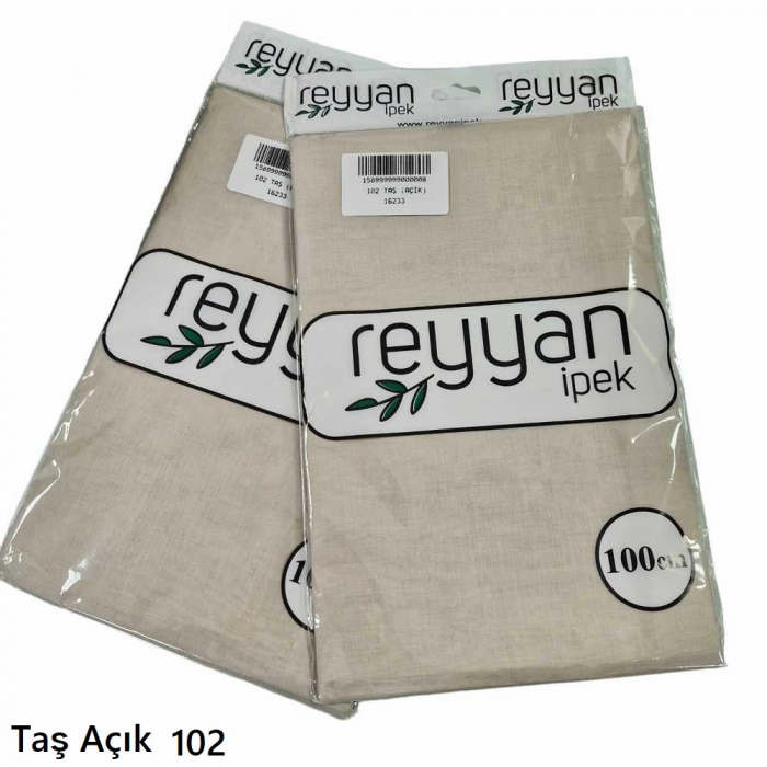 Reyyan İpek Düz Renk Oyalık Yazma 102 (Taş Açık) - Reyyan İpek Düz Renk ...