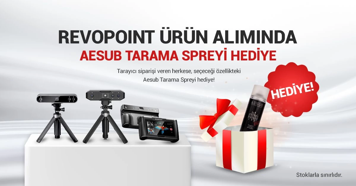 3D Tarayıcı Tarama Cihazı - Revopoint 3D Scanner Modelleri İncele