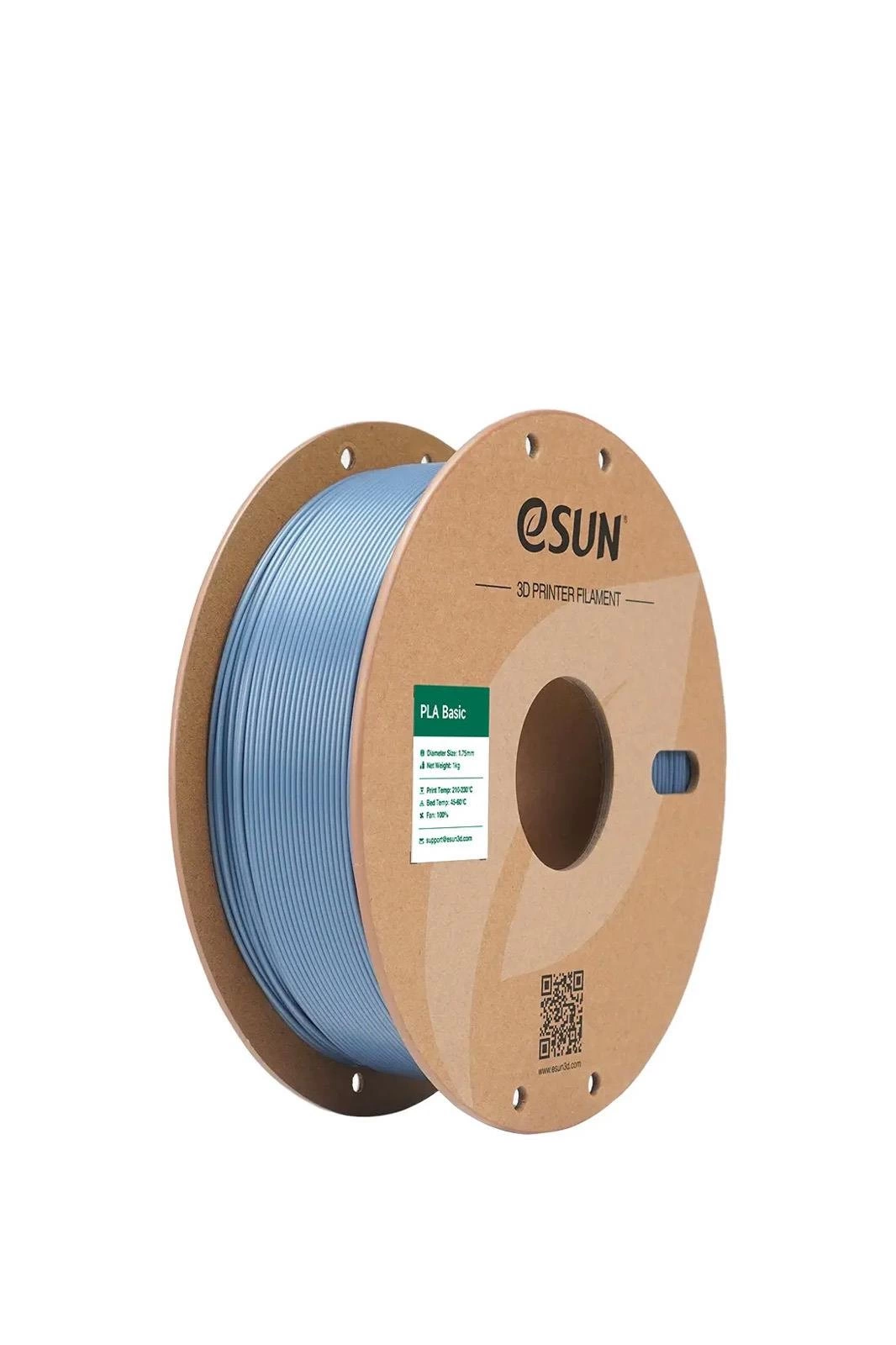 Esun PLA-Basic Filament Açık Gri - Yüksek Kaliteli PLA Filament