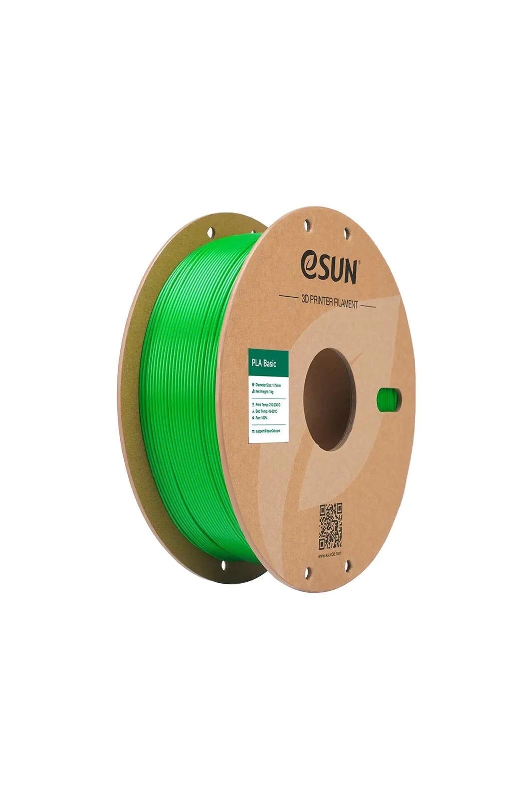 Esun PLA-Basic Filament Yeşil - Yüksek Kaliteli PLA Filament - Esun ...