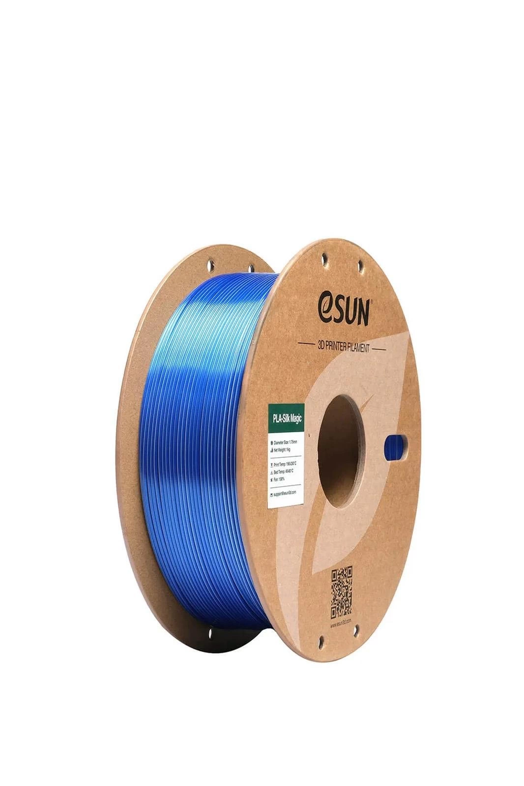 Esun PLA-Silk Magic Filament Blue-Silver - Esun Pla Filament - Eşsiz Mavi-Gümüş Renkleri ile ...
