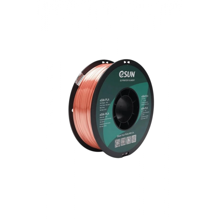 Esun Silk Rose Gold Pla+ Fi̇lament 1.75mm 1kg