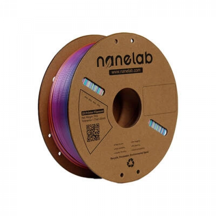 Nanelab Rainbow Candy Silk PLA Filament - 1.75mm - 1Kg - Renkli ve ...
