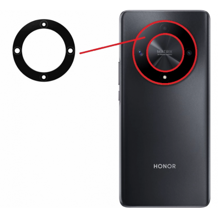 Huawei Honor X9b (ALI-NX1) Kamera Camı Alt