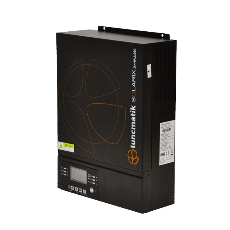 3KW 3000 Watt MPPT 100A Şarjlı 24 Volt Tam Sinüs Akıllı İnverter ...