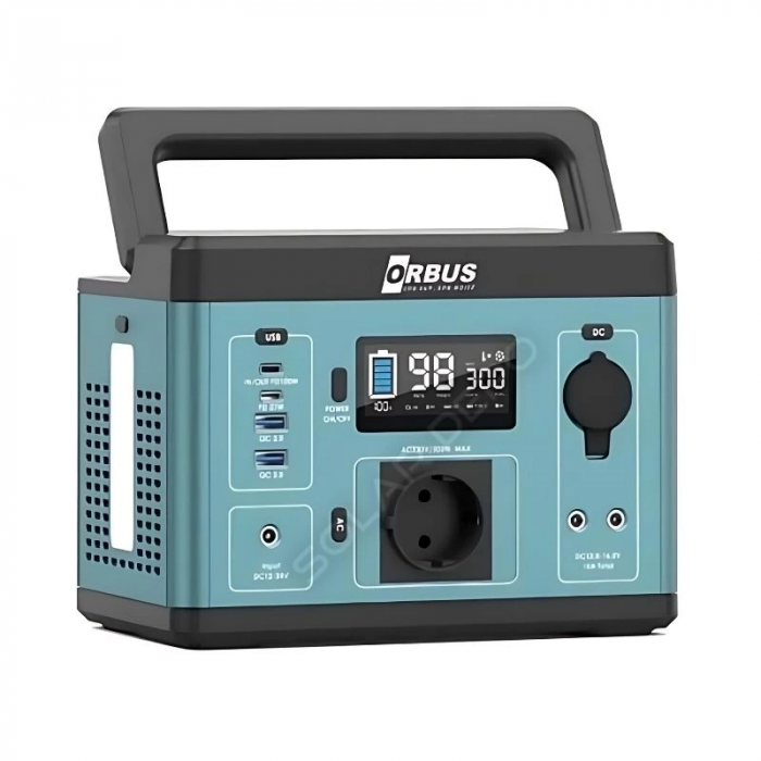 Orbus 300W Taşınabilir Güç İstasyonu | 296Wh Kapasite | Kamp, Karavan ...