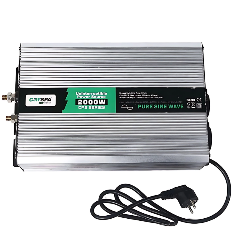 Carspa 2000W Tam Sinüs İnverter: Karavan, Kamp, Yat ve Teknelerinizde Gücün Yeni Kaynağı!