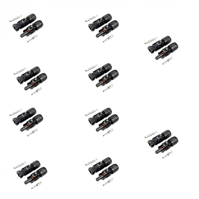 Güneş Enerji Sistemleri İçin En Uygun 10mm Solar Kablo MC4 Konnektörü