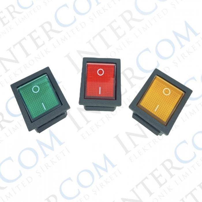 IC-104 Geniş Işıklı Anahtar ON-OFF