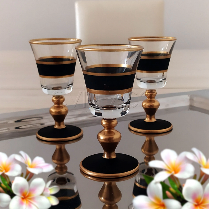 Paşabahçe 440040 Victoria Kahve Yanı Bardak Serra - 6 Kişilik