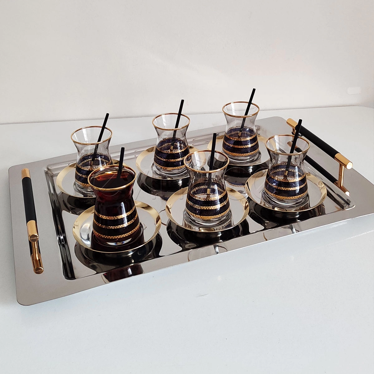 Tepsili Çay Setleri