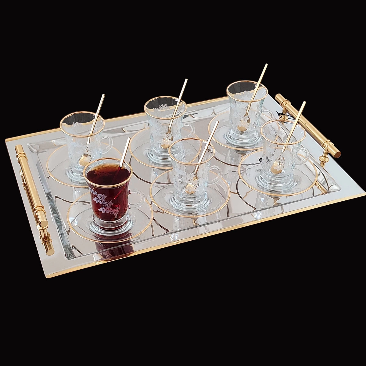 Tepsili Çay Setleri