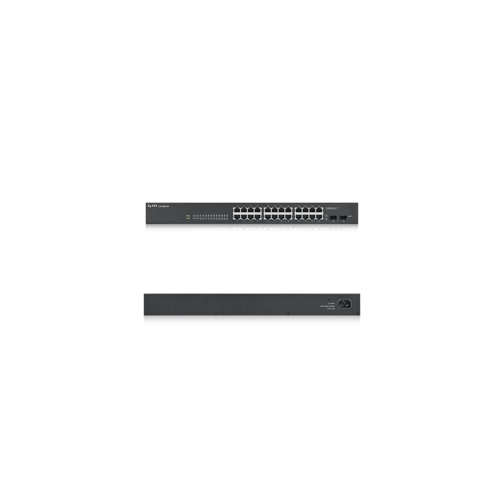 Zyxel Gs1900-24 24p, 24 Port, Gigabit, 2 Port Gigabit Sfp, Yönetilebilir, Rackmount Switch