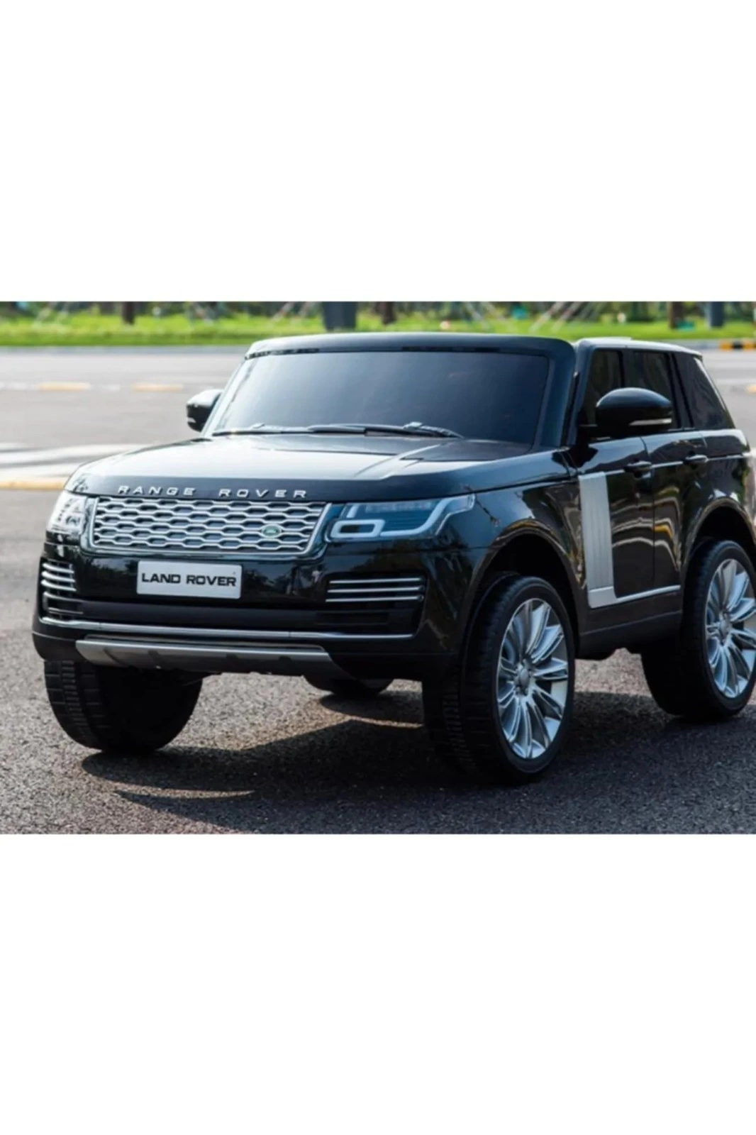 Tablet Ekran 24v Çift Akü Lisanslı Range Rover Akülü Araba 4 Motorlu ...