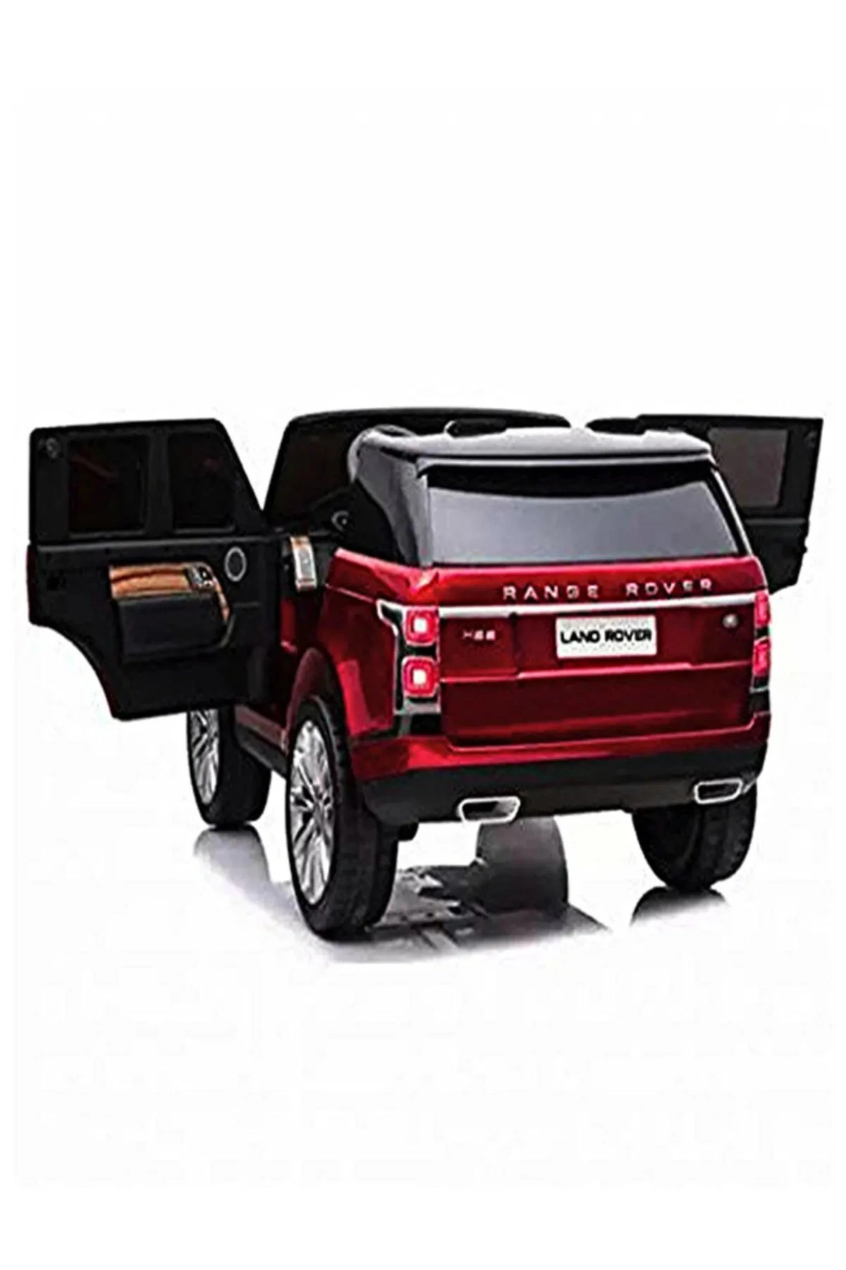 24v Çift Akü Lisanslı Range Rover Akülü Araba 4 Motorlu Gerçek 4x4 ...