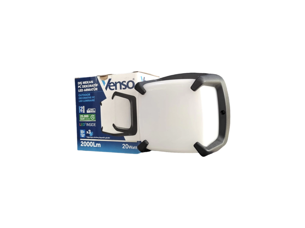 Venso 20W 3000K Dış Mekan Led Dekoratif Küp Armatür - Bahçe Aydınlatma ...