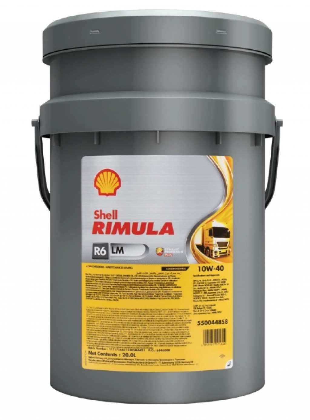 SHELL RIMULA R6 LM 10W40 20 LT