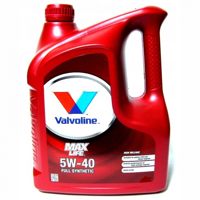 VALVOLİNE MAXLIFE 5W40 4 LT