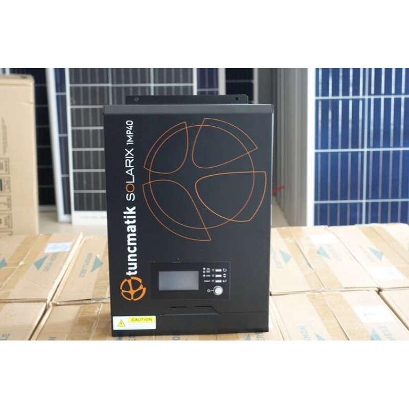 TUNÇMATİK SOLARİX 1KW MPPT 40A AKILLI İNVERTER – 12V DC