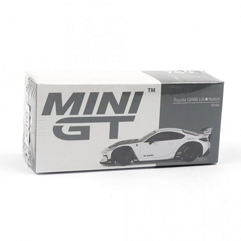 Mini GT 1/64 Toyota GR86 LB Nation White MGT00769