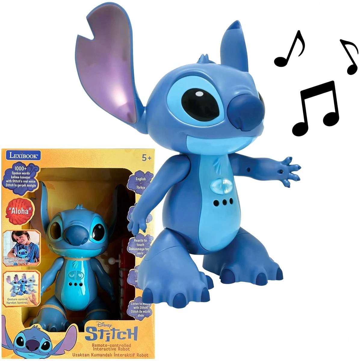 Disney Stitch Uzaktan Kumandalı Interaktif Robot