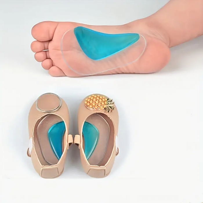 Düz Taban Ayak Ağrı Giderici Destekli Ayak Tabanlığı 2 Adet Sağ ve Sol Ayak