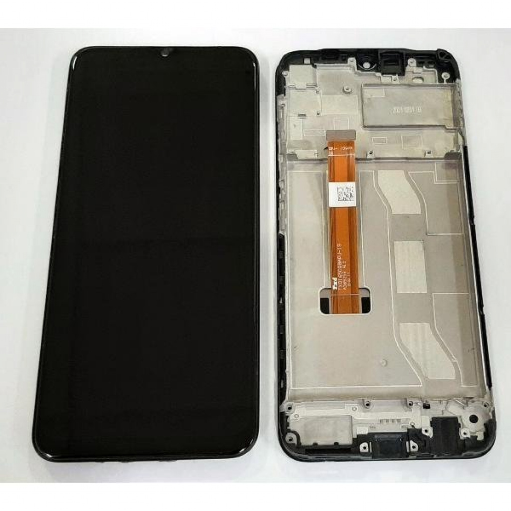 Realme C25 Çıtalı Lcd Dokunmatik Ekran RMX3193, RMX3191