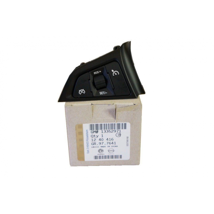 GM Opel Insignia A Hız Kontrol Şalteri Siyah 1240416 - 13352971