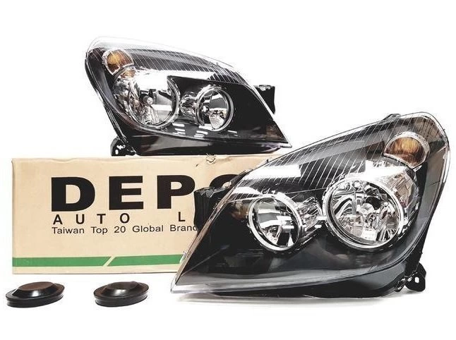 DEPO Opel Astra H Sol Ön Far 2004/2007 1216561