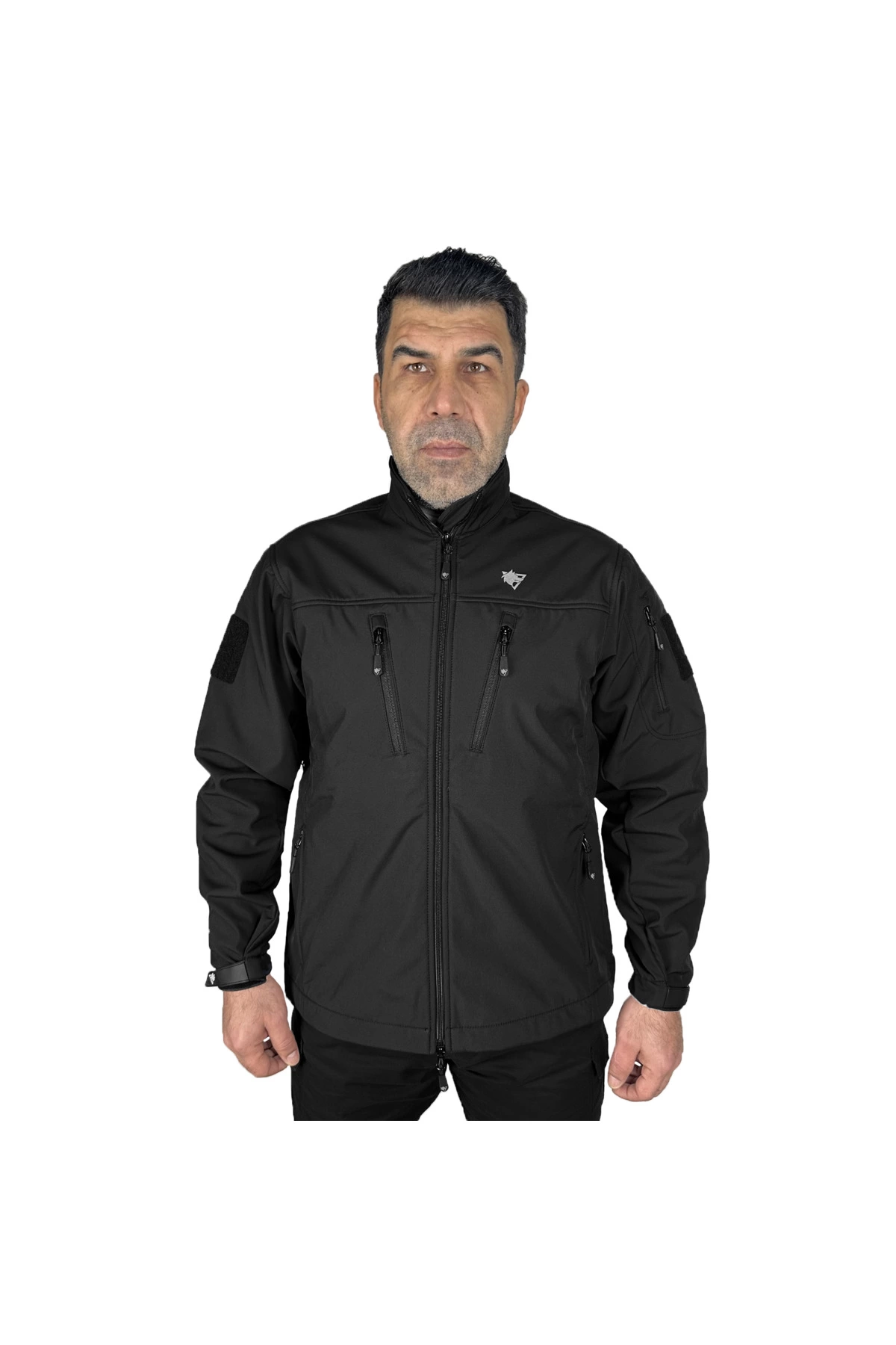 Rüzgarı ve Soğuğu Uzak Tutun: Softshell Mont Siyah, 7 Cepli Rüzgar ...