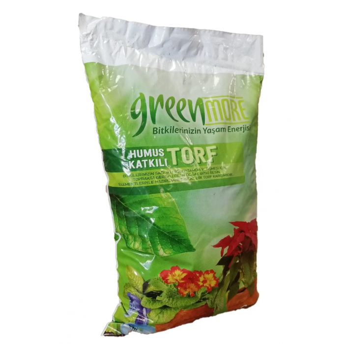 GREEN MORE/ELİT TORF 3 LT TORF HUMUS KATKILI TOPRAK(ÇİÇEK TOPRAK) KL:15 ...