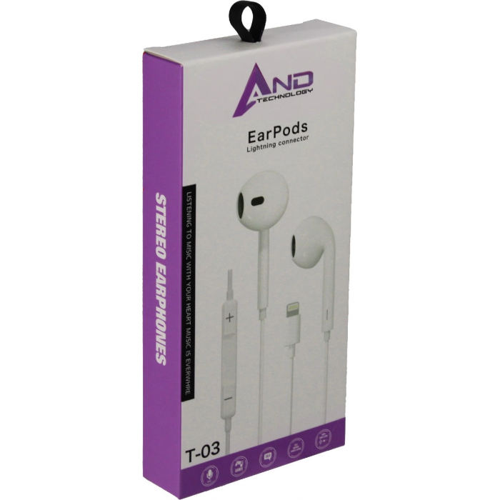 AND T-03 EARPODS KABLOLU KULAKLIK