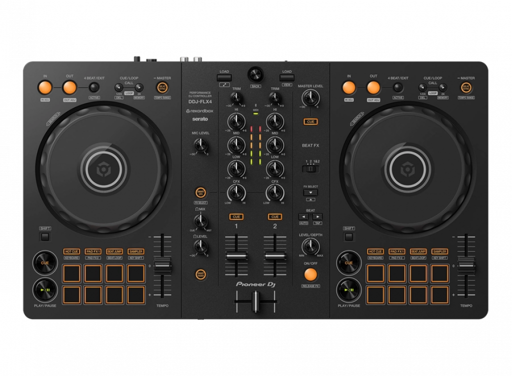 Pioneer DJ DDJ-FLX4 | 2 Kanal Bluetooth DJ Kontrol Cihazı | Rekordbox ...