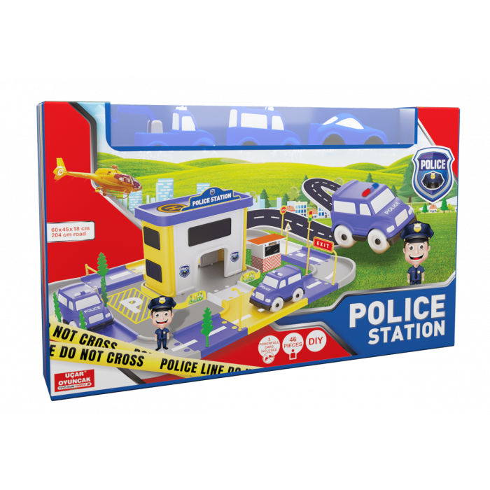 Uçar City Police Station Track (46 Pieces)