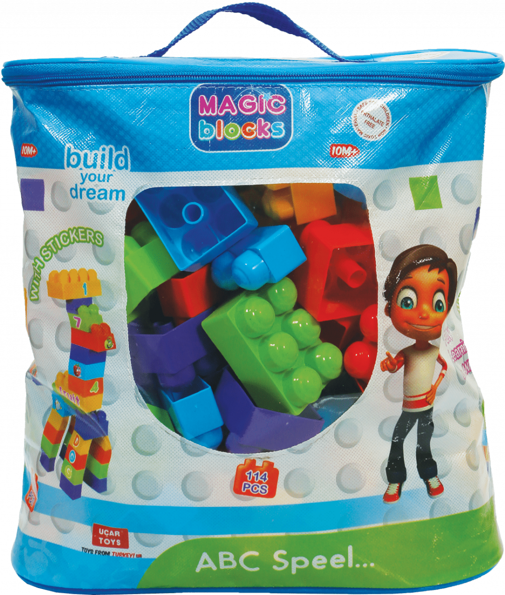 NEW Magic Blocks 114 pieces Big Block
