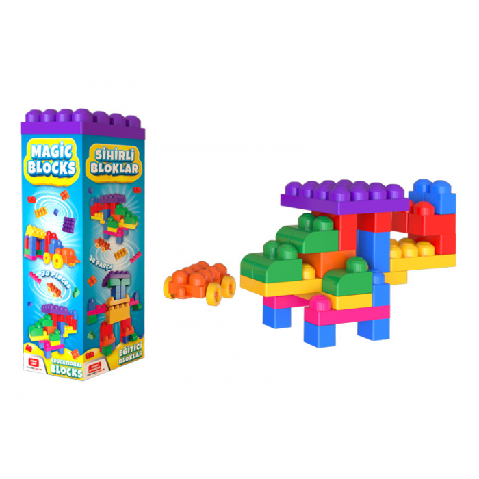Magic Blocks Big Blocks (38 Pieces)