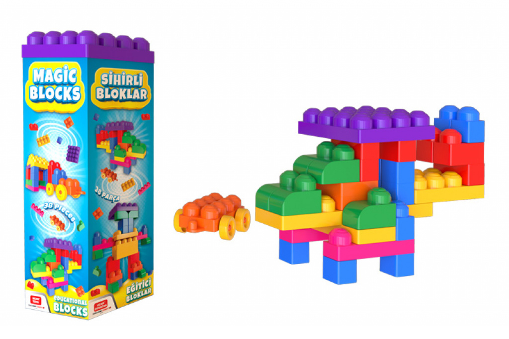 Magic Blocks Big Blocks (38 Pieces)