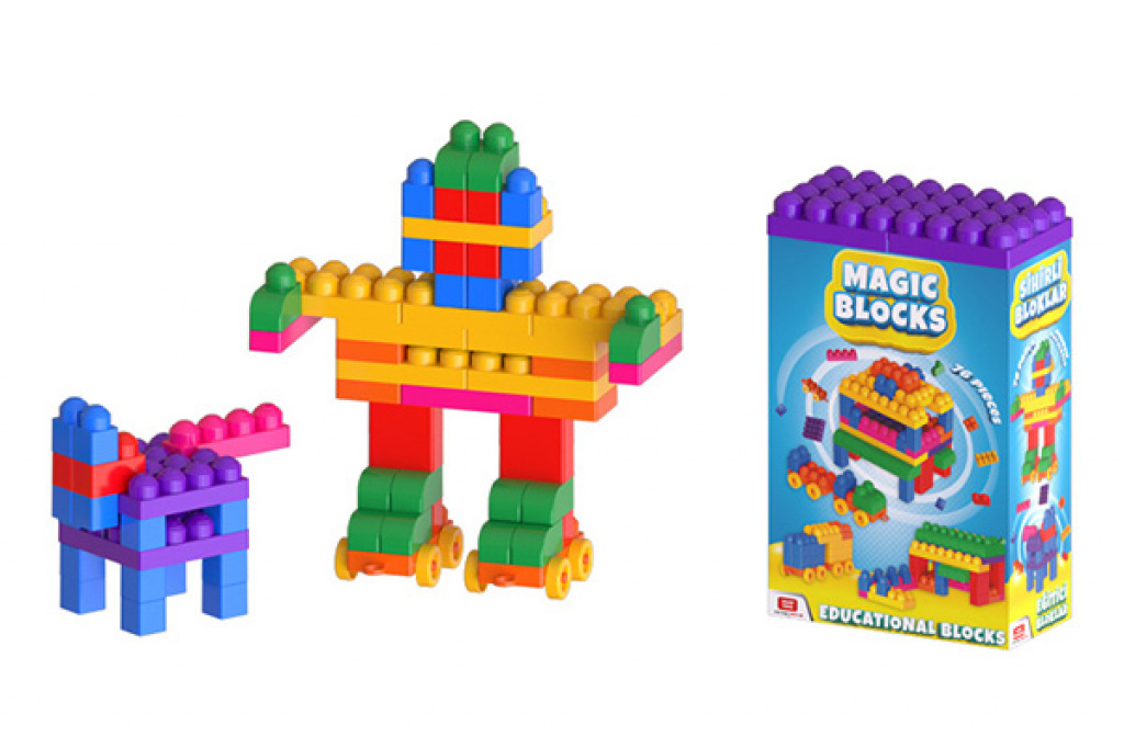 Magic Blocks Big Blocks (76 Pieces)