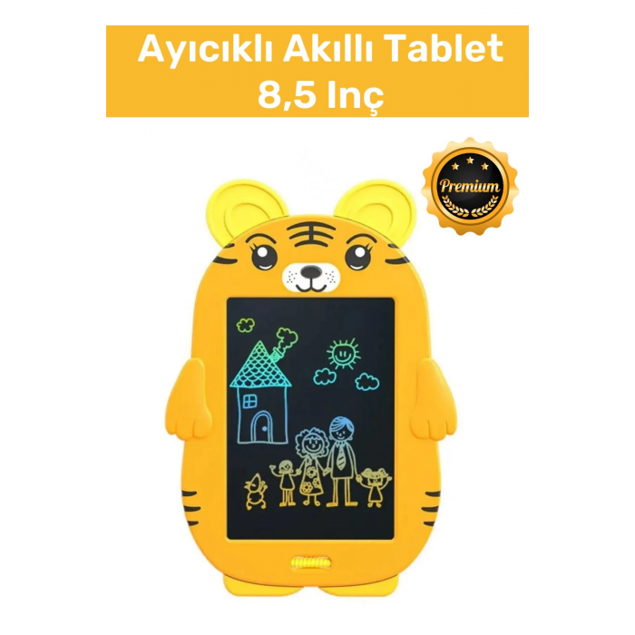 Lcd Ekranlı Kalemli Uyumlu Dijital Çizim Yazı Tahtası Boyama Resim ...