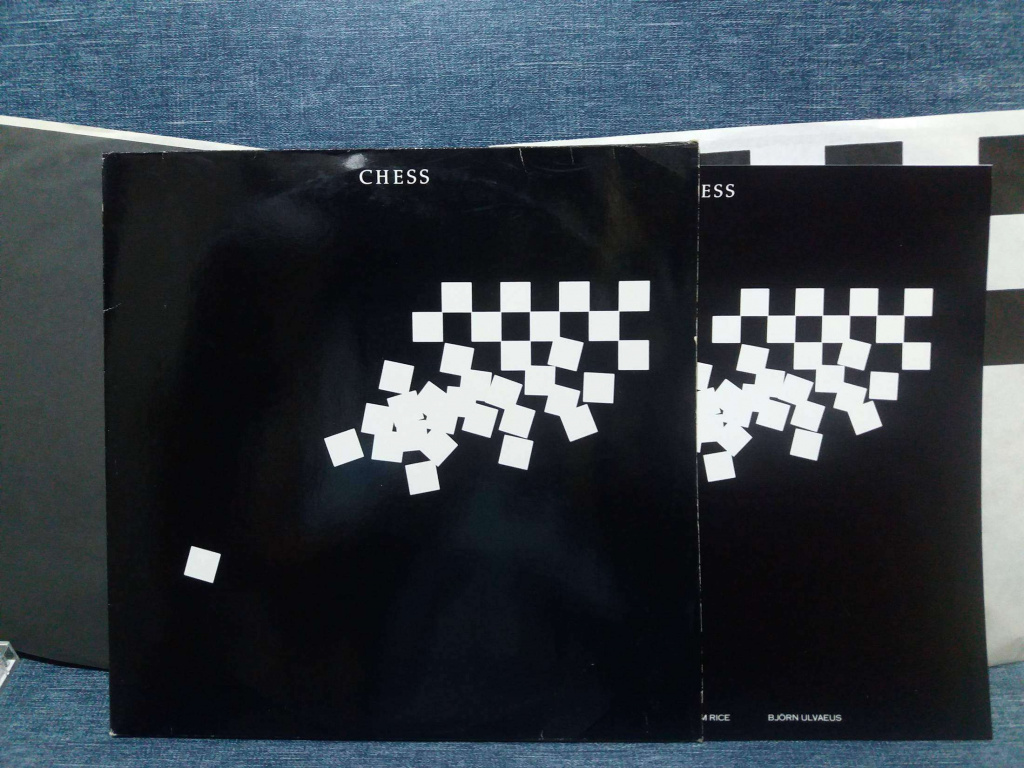 CHESS (ABBA) MUSICAL ALBUM 2 LP