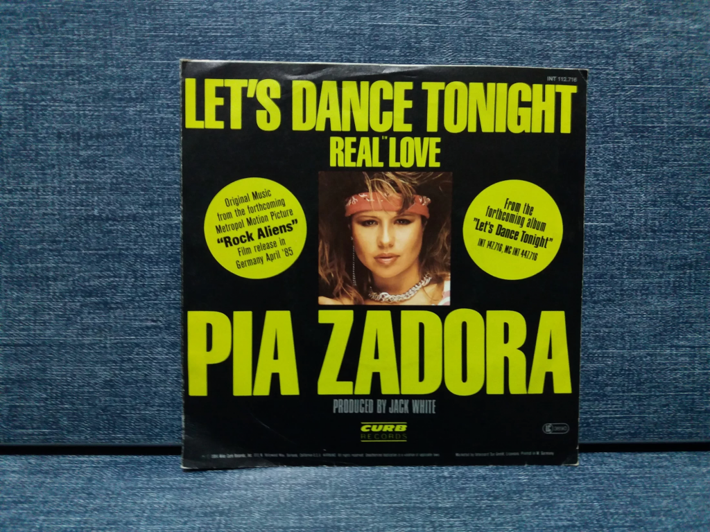 PIA ZADORA LET'S DANCE TONIGHT - REAL LOVE