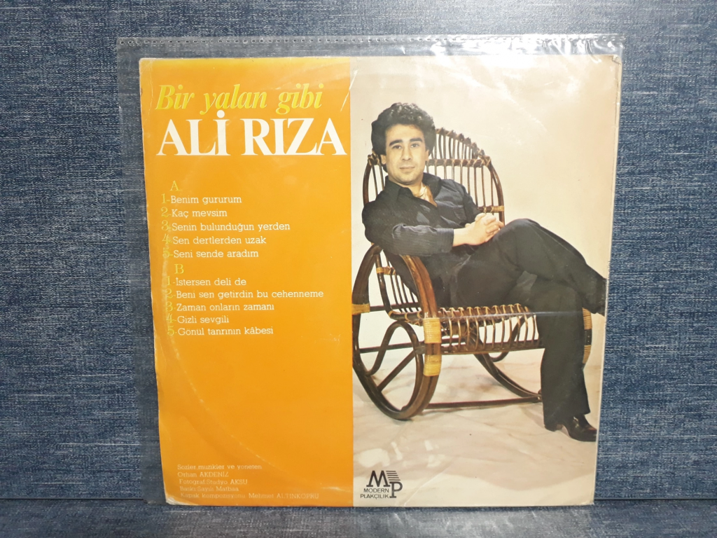 ALİ RIZA BİR YALAN GİBİ PLAK