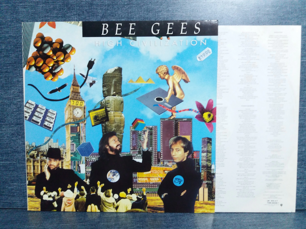 BEE GEES HIGH CIVILIZATION MUSIC LP