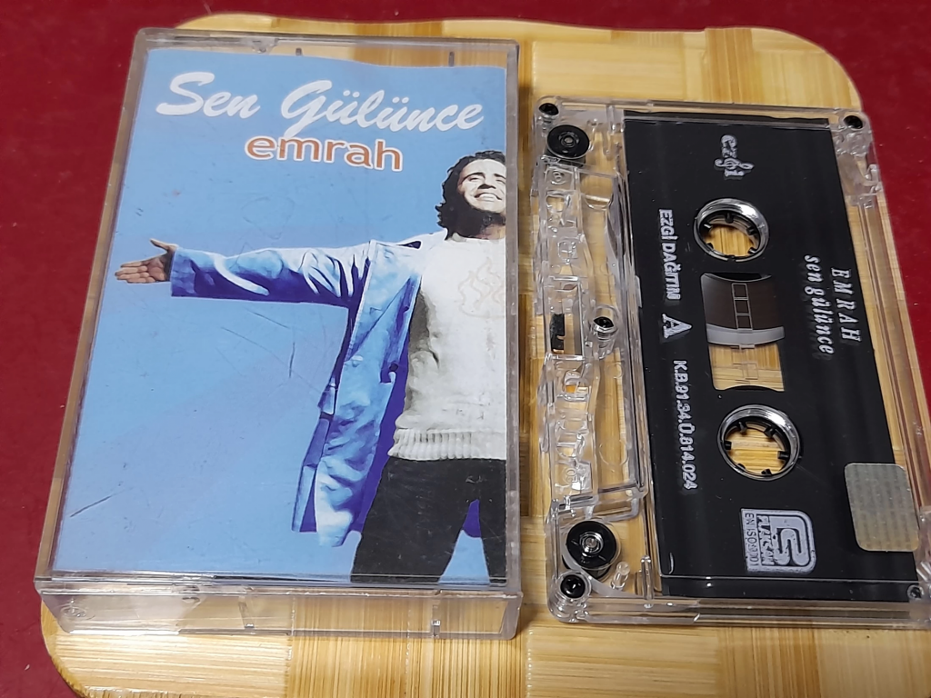 EMRAH SEN GÜLÜNCE MÜZİK KASET