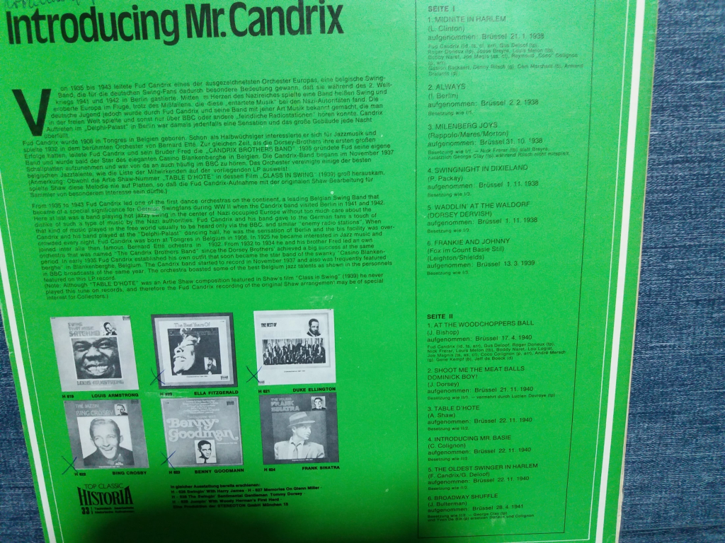 INTRODUCING FUD CANDRIX MUSIC LP