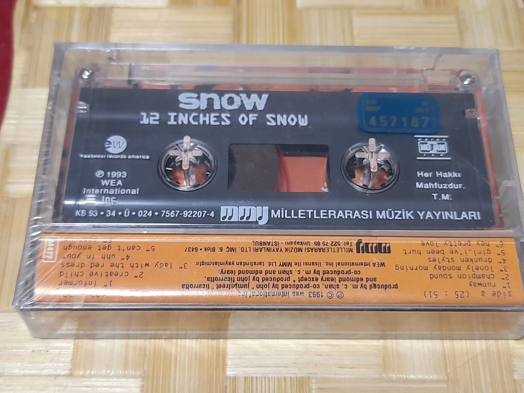 SNOW INFORMER MÜZİK KASET