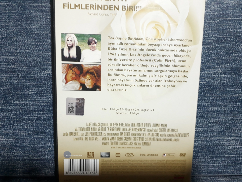 TEK BAŞINA BİR ADAM DVD FİLM