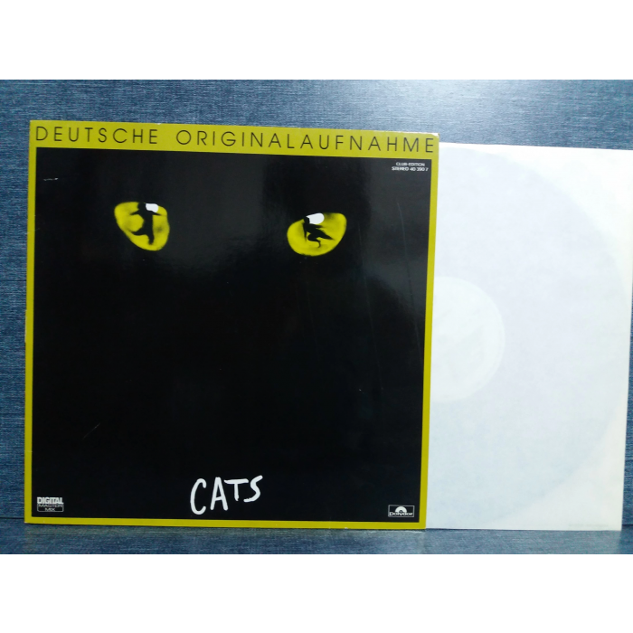 CATS DEUTSCHE ORIGINAL AUFNEHME SOUNDTRACK LP