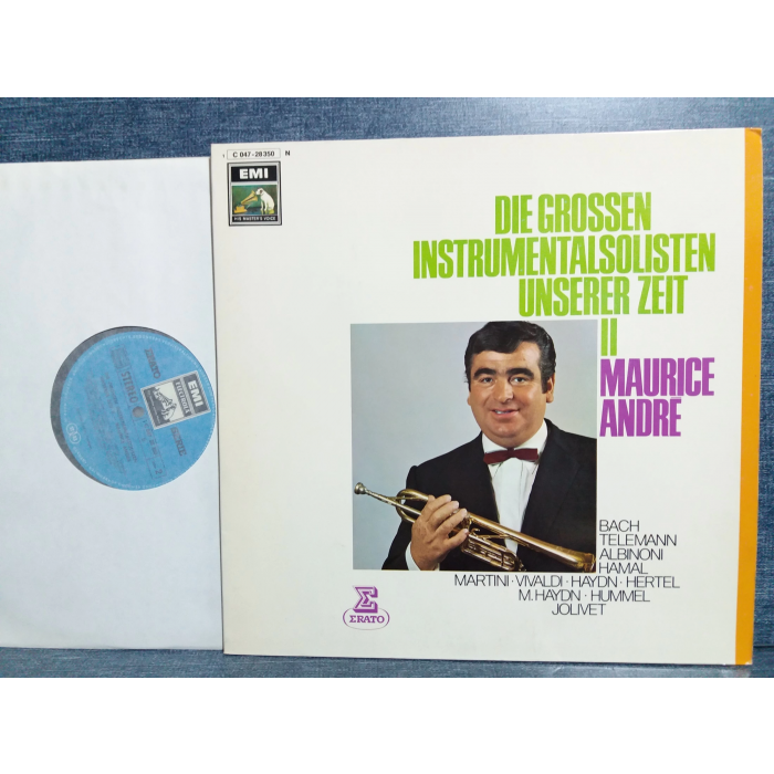 CLASSIC TROMPET SOLISTEN MURICE ANDRE LP